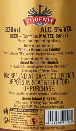 Phoenix Beer Bottles 12 x 330ml