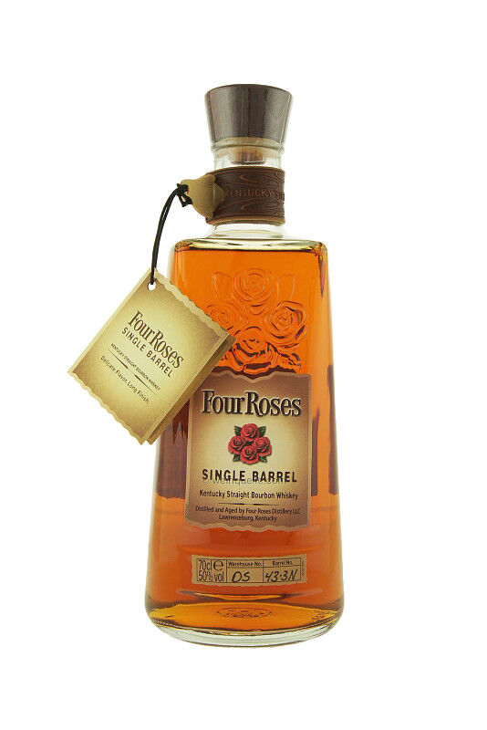 Four Roses - Single Barrel - Kentucky Straight Bourbon Whiskey - 70cl ...