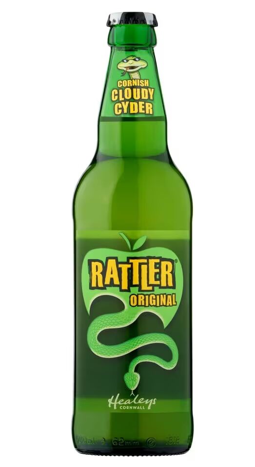 Cornish Rattler Apple Cider 12 X 500Ml Bottle ( Pack of 12 )
