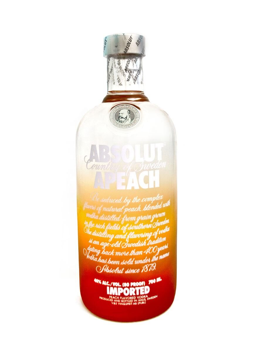 absolut peach