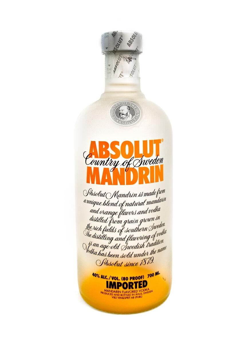 Absolut Mandrin Vodka 70cl