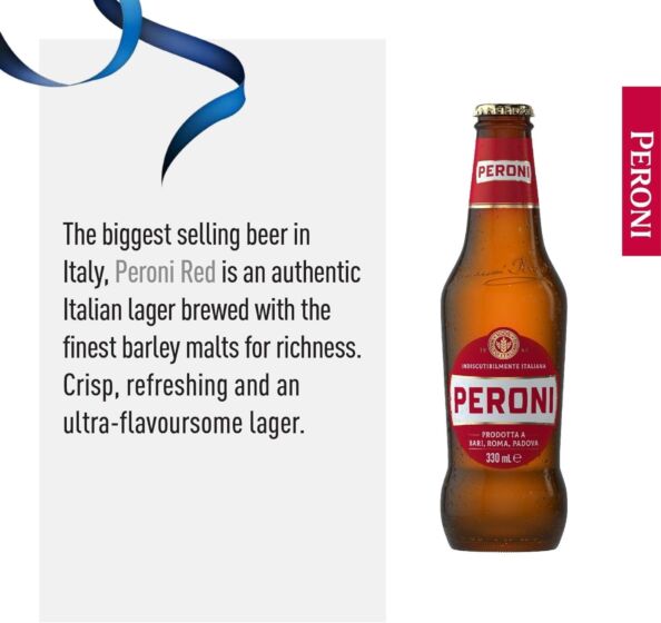 Peroni Red 24 x 330ml Bottles