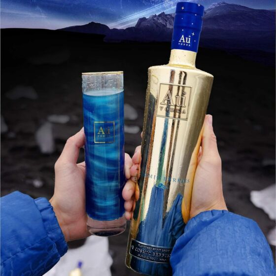 Au Vodka Cosmic Berries 70cl