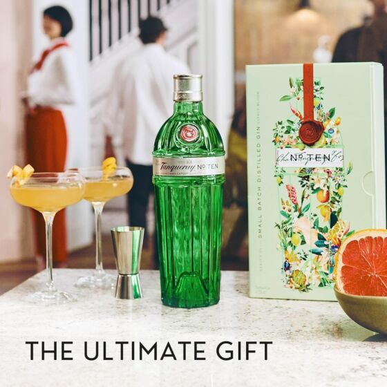 Tanqueray No. Ten Gin Martini Cocktail Collection Gift Set 70cl